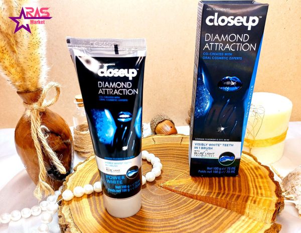 خمیر دندان کلوزآپ مدل Diamond Attraction سفید کننده 75 میلی لیتر ...