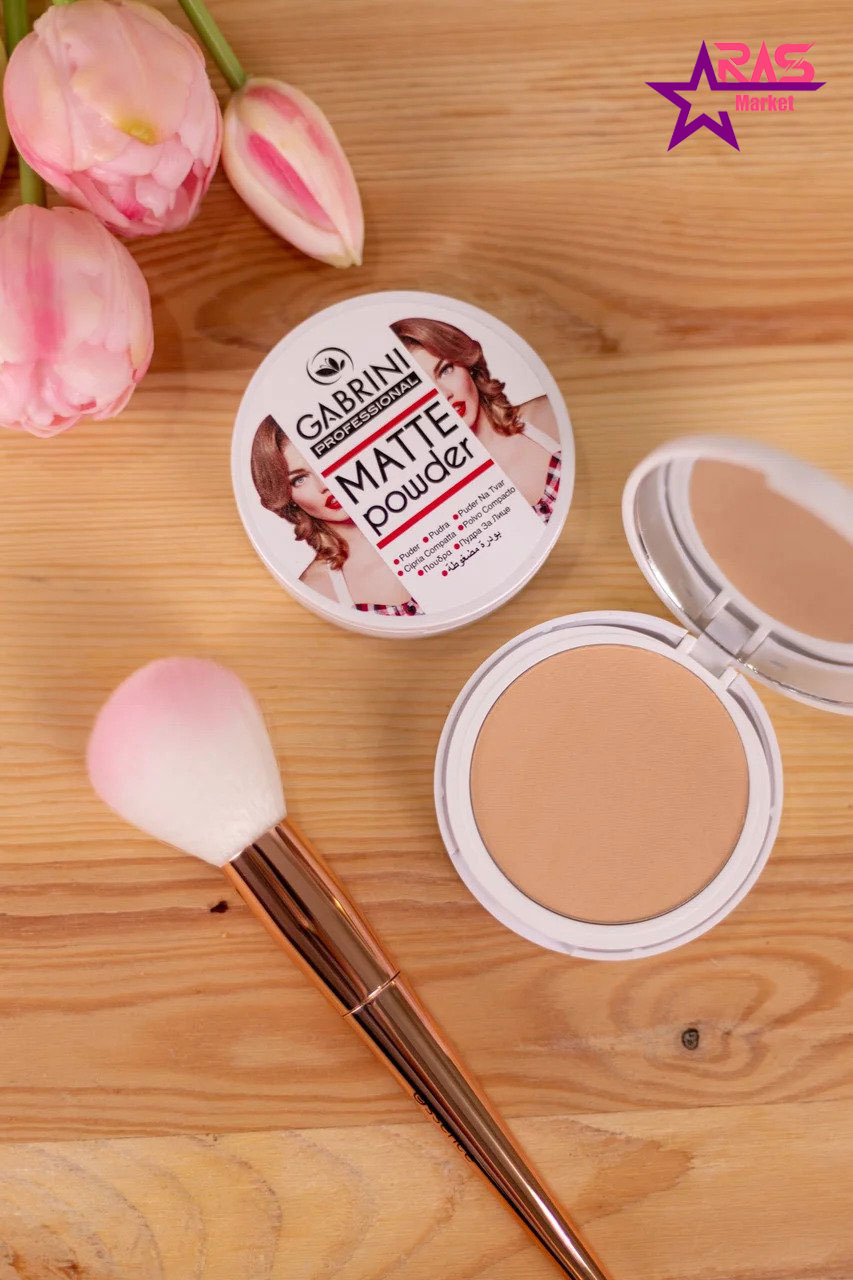 پنکک مات گابرینی مدل Matte Powder شماره 01 | فروشگاه اینترنتی ارس مارکت