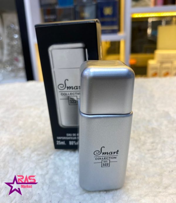 عطر اسمارت کالکشن شماره 322 مدل Carolina Herrera 212 VIP مردانه 25 میلی ...